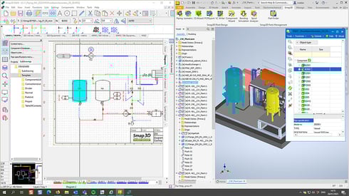 Smap3D Plant Design: Piping CAD Add-in for Autodesk Inventor